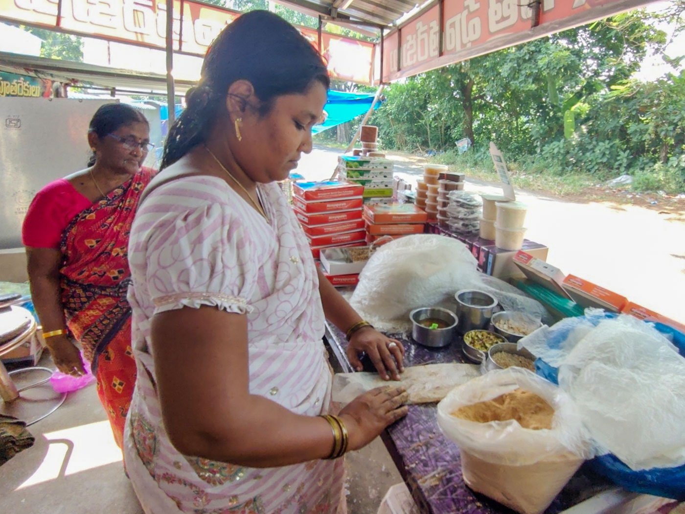 Atreyapuram's delicate rice paper sweet
