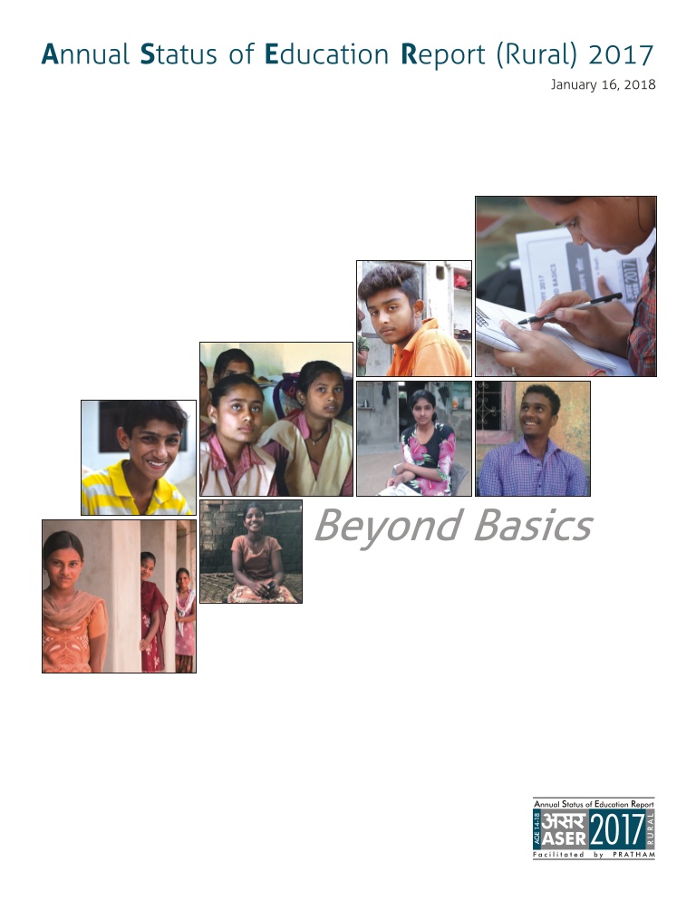 Annual Status of Education Report of 2017 (Rural): Beyond Basics