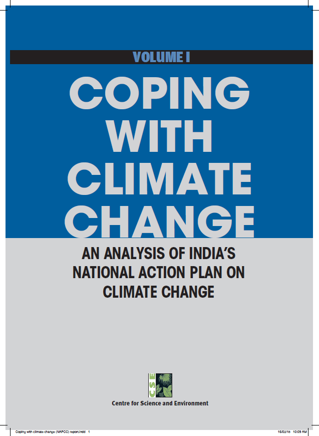Coping with Climate Change: An Analysis of India’s National Action Plan ...